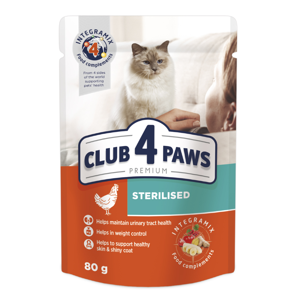 Club 4 Paws Sterilised 80 g